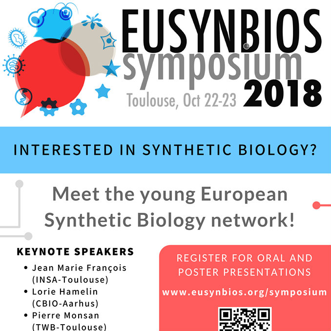 EUSynBioS Symposium 2018 in Toulouse, France - Toulouse White Biotechnology